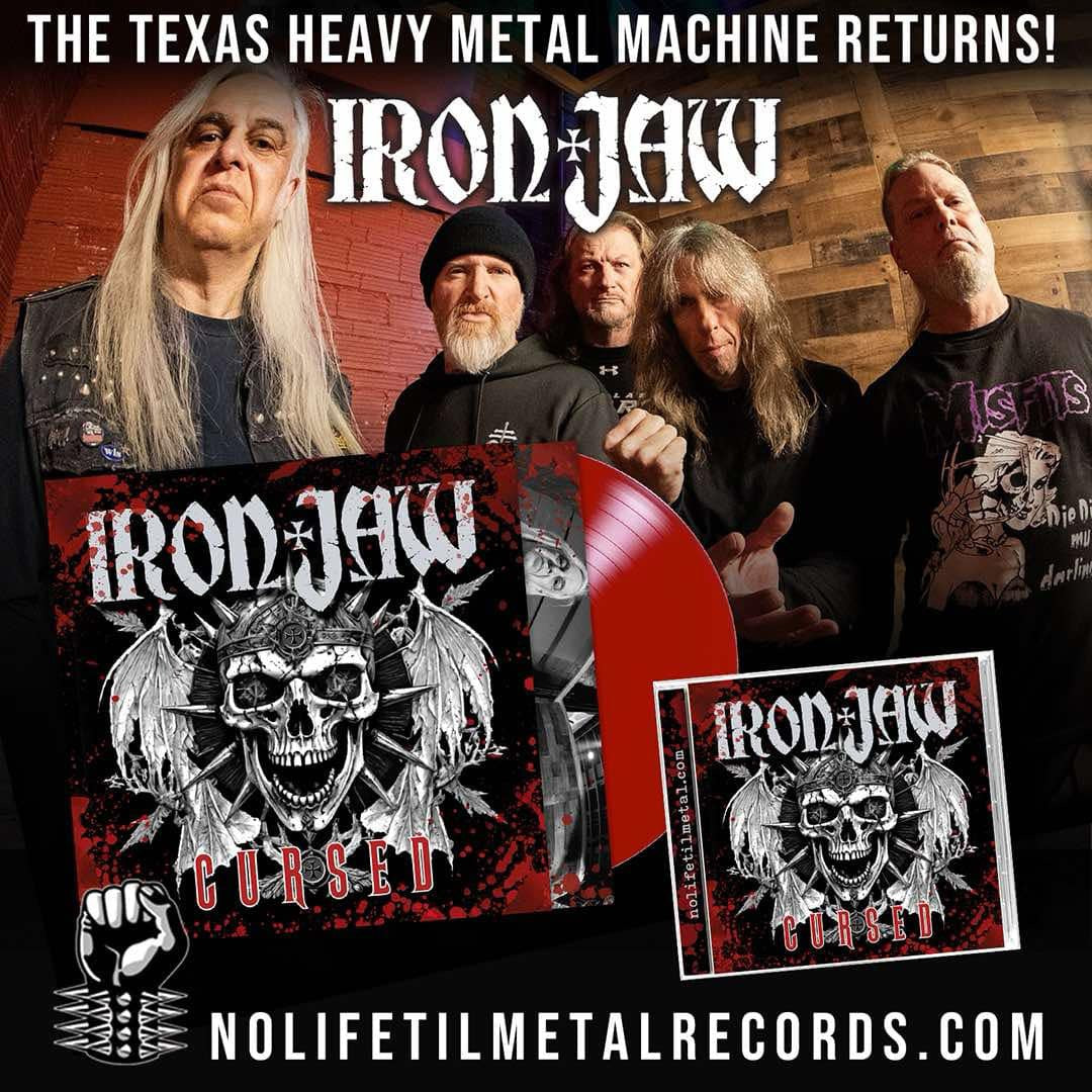IRON JAW 'Cursed' Pre Orders Live Now! – Roxx Records