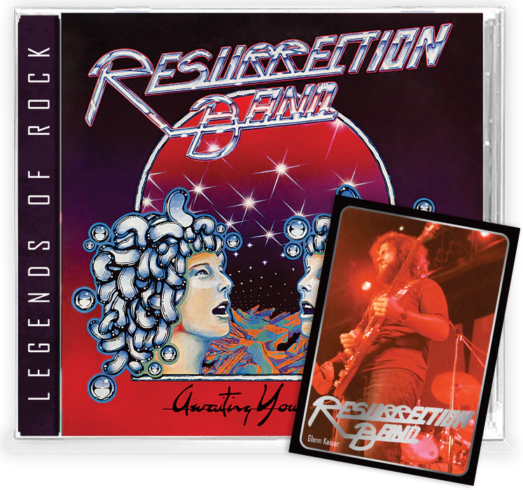 RESURRECTION BAND - AWAITING YOUR REPLY (CD) 2022 GIRDER RECORDS (Lege – Roxx Records