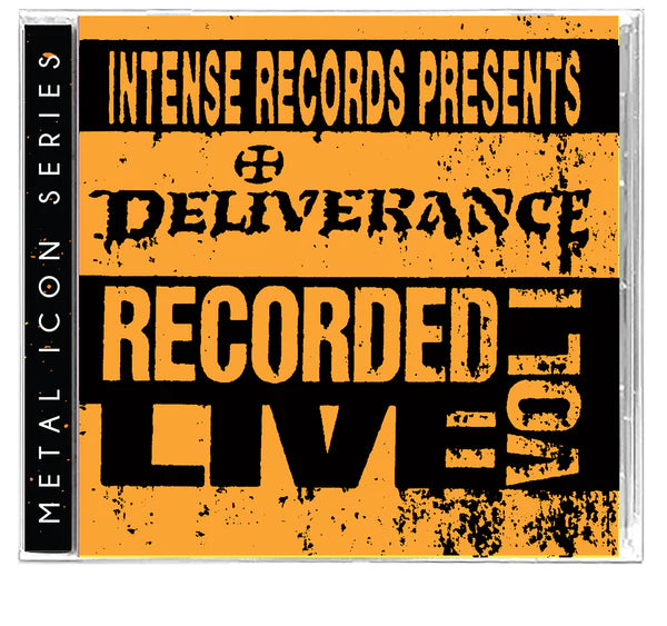 DELIVERANCE - INTENSE LIVE SERIES VOLUME 1 (*NEW-CD, 2024) Remastered ...