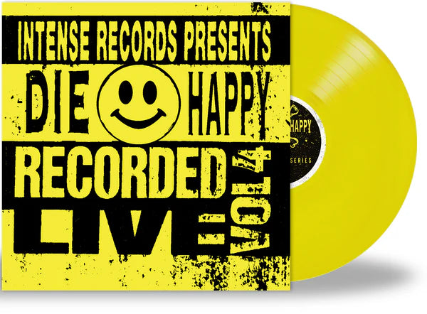 DIE HAPPY - INTENSE SERIES LIVE VOLUME 4 (*NEW-Yellow Vinyl, 2024, Ret ...