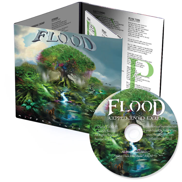 FLOOD - RIPPED INTO EXILE (*NEW-CD, 2024, Acidify Records) Founding me ...