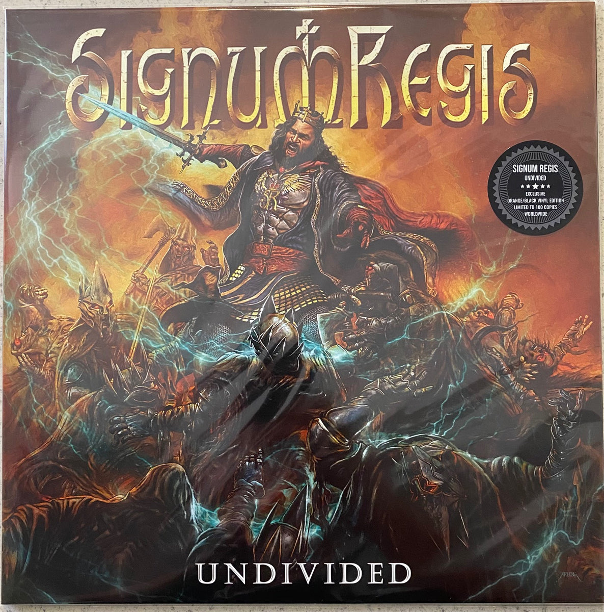 SIGNUM REGIS - Undivided (ORANGE-BLACK LP) 2023 NEW SEALED – Roxx Records