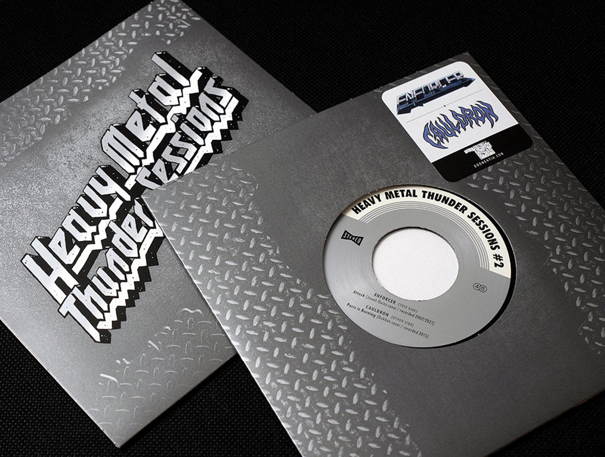 ENFORCER / CAULDRON - 7" Heavy Metal Thunder Sessions Volume 2 – Roxx ...