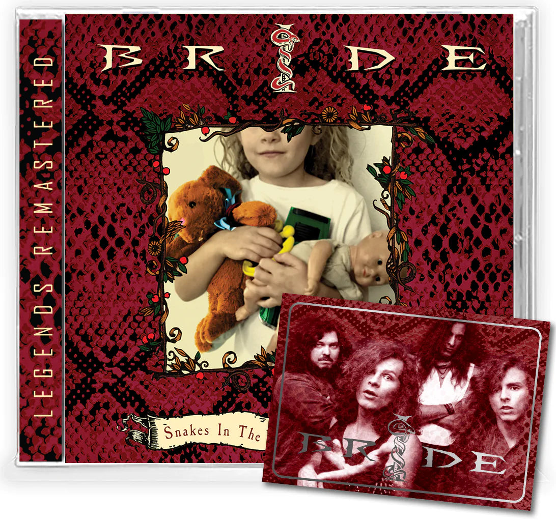BRIDE - Snakes In The Playground DEMOS (CD) 2022 – Roxx Records